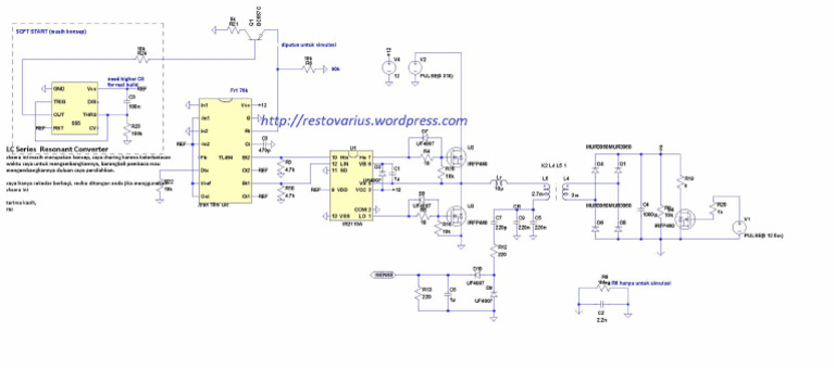tl494 Ir2110-Src Zvs v2 Res | PDF