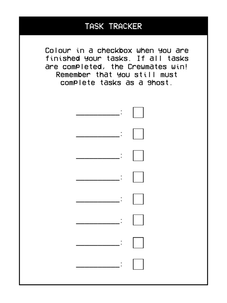 Among-Us-Editable-Player-Cards-PDF | PDF | Color | Vision