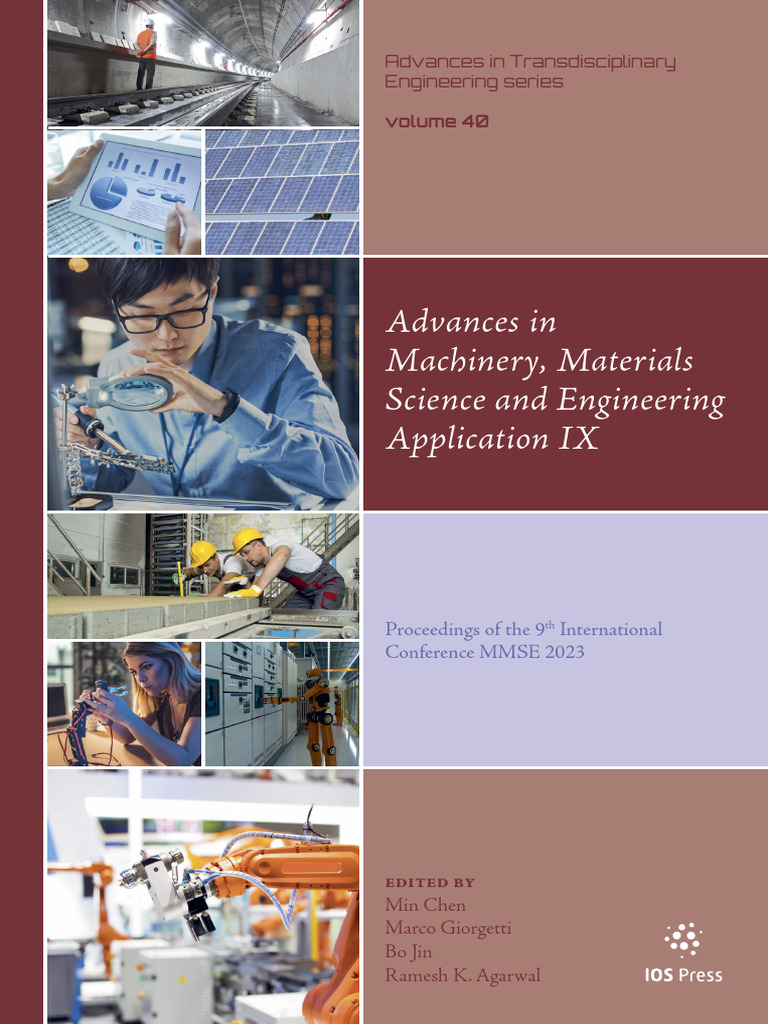 Advances in Machinery, Materials Science and Engineering Application IX ...
