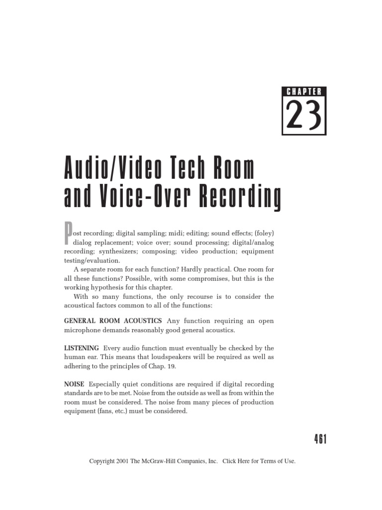 Chapter 23 - Ejemplo Analisis Room Modes y RT60 | PDF | Attenuation | Sound