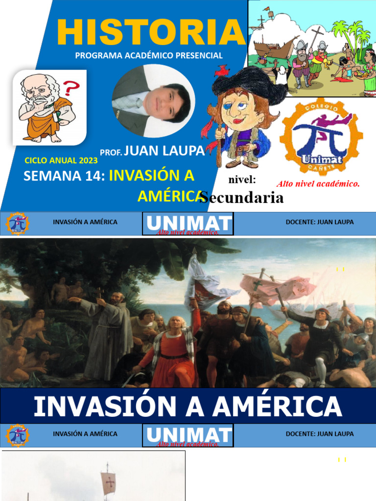 Invasion A America | PDF | Cristobal colon | Américas