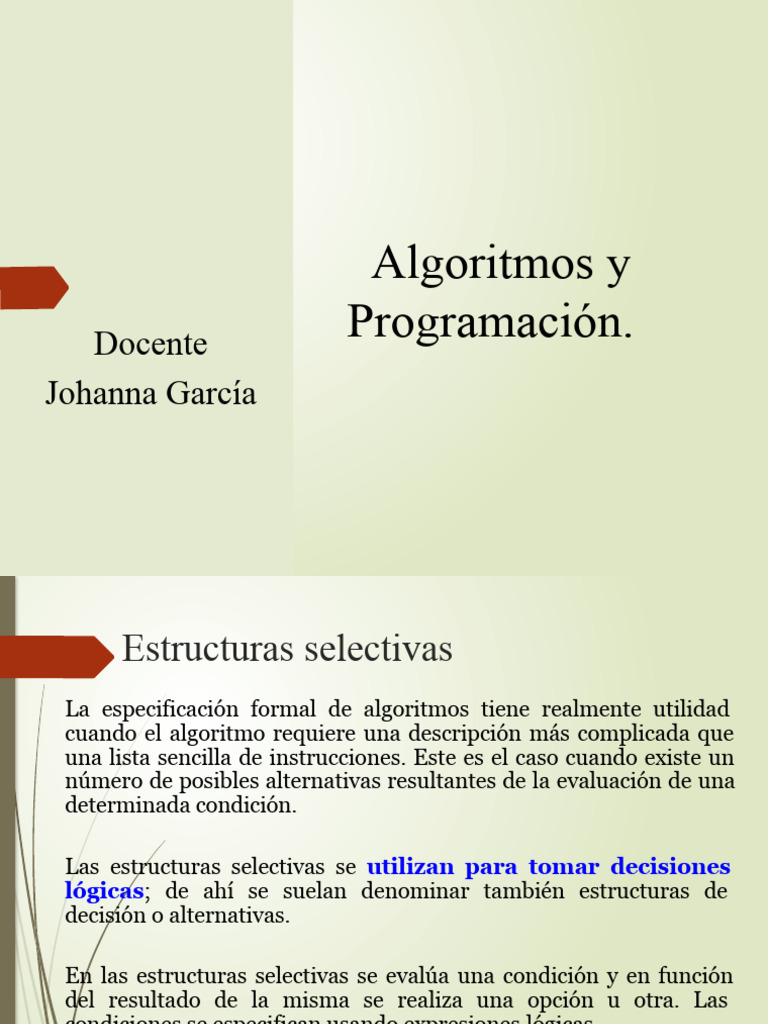 Sentencias Selectivas Si Sino Python Pdf Algoritmos Python Lenguaje De Programación