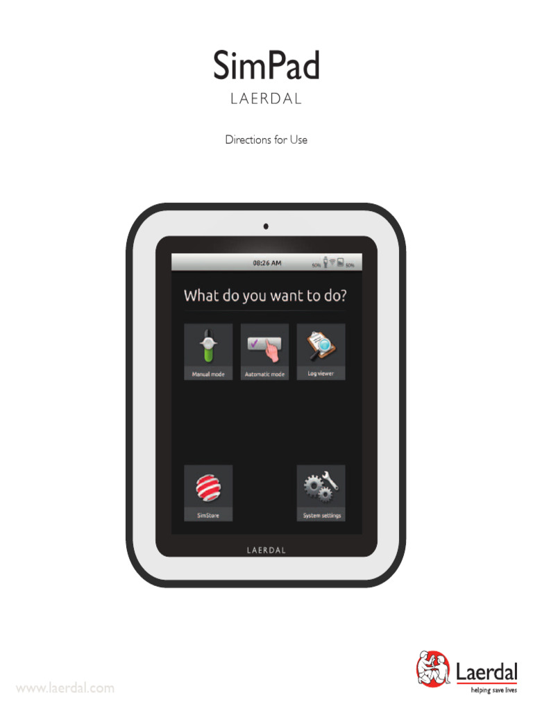 SimPad English DFU LowRes-954 | PDF | Battery Charger | Computer Network