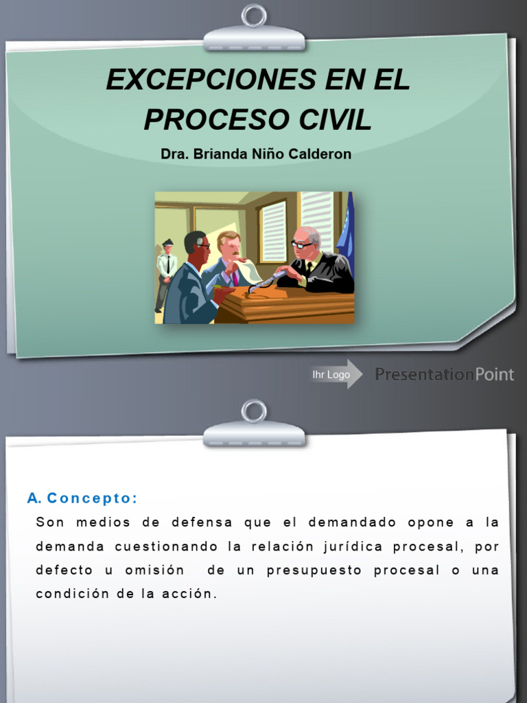 EXCEPCIONES | PDF | Demanda judicial | Herencia