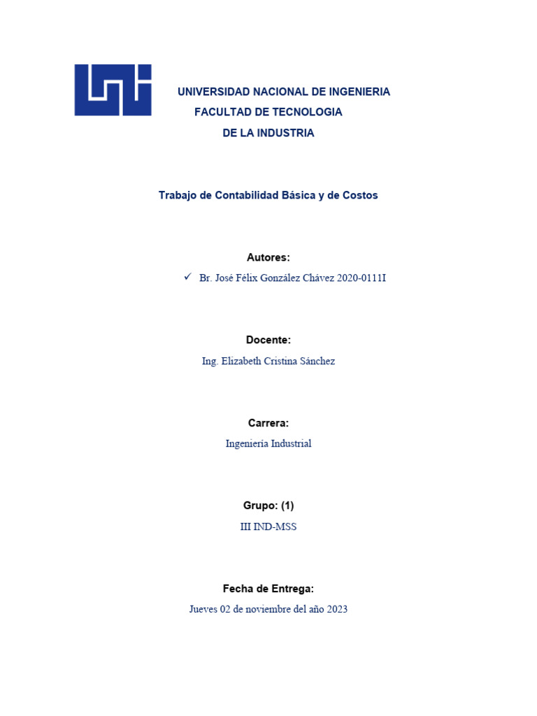 Contabilidad 1 Pdf Business Contabilidad