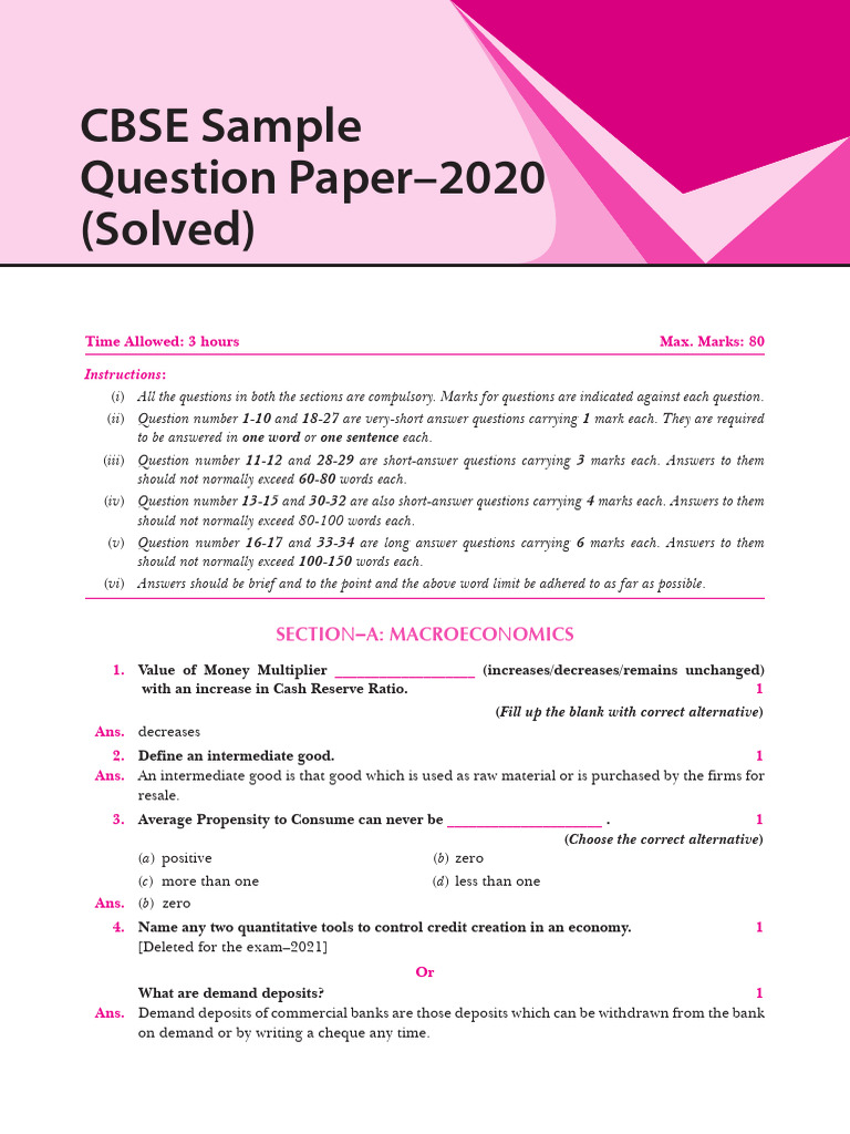 CBSE Sample Paper 2020.pdf202110050830401633422640 | PDF | Gross ... CBSE Sample Paper 2020.pdf202110050830401633422640 | PDF | Gross ...