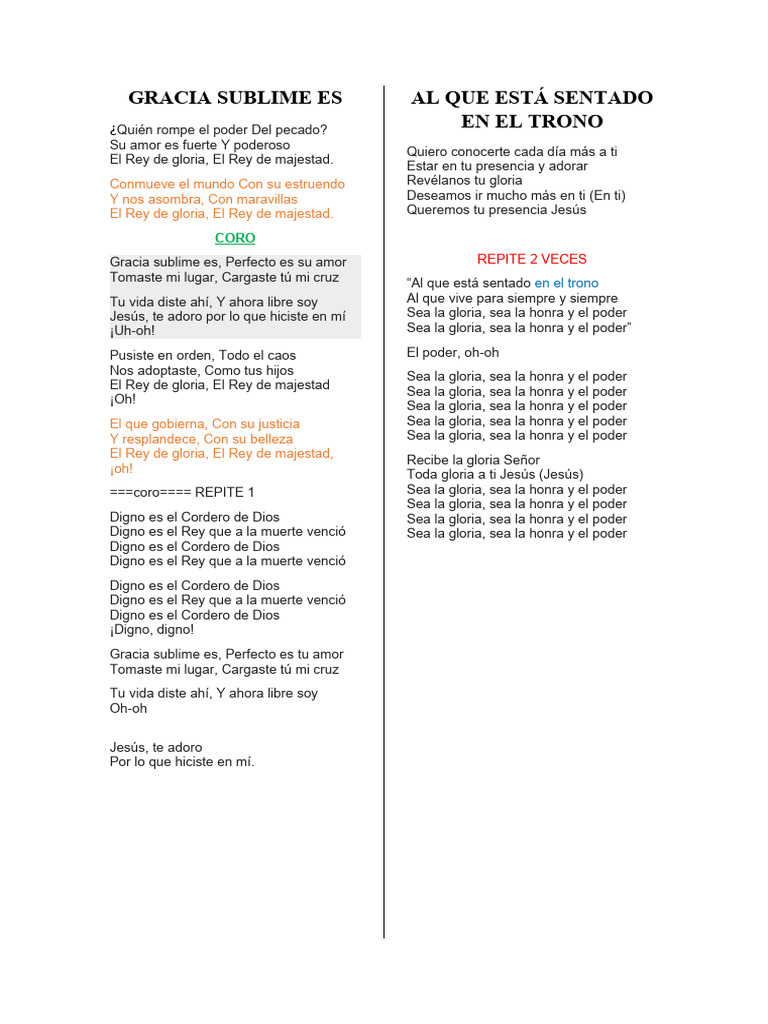 Gracia Sublime Es | PDF