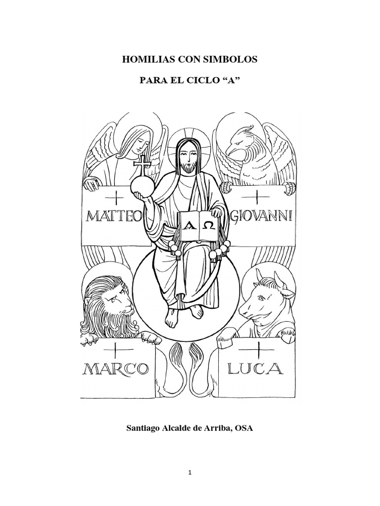 Homilias Con Simbolos - Ciclo A | PDF | eucaristía | María, madre de Jesús