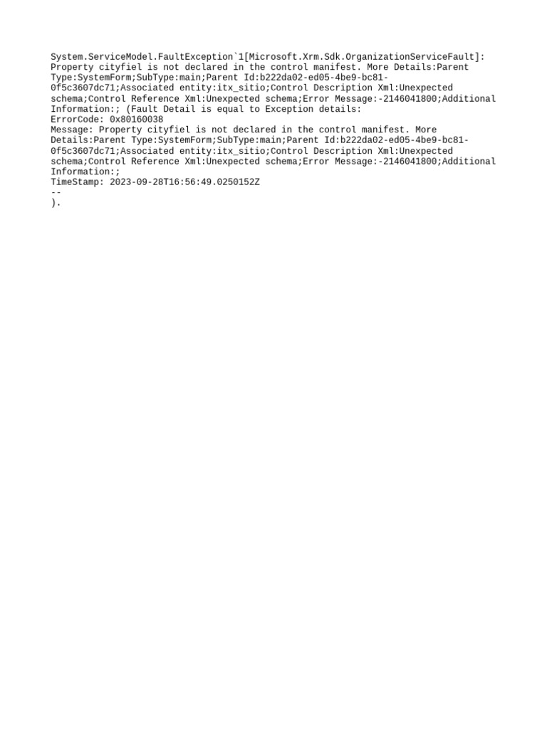 Error Details | PDF
