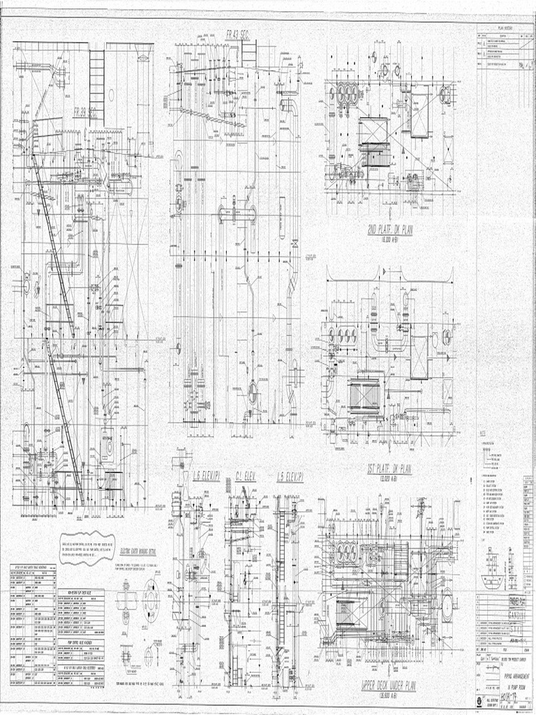 Piping Arrangement in Pump Room | PDF