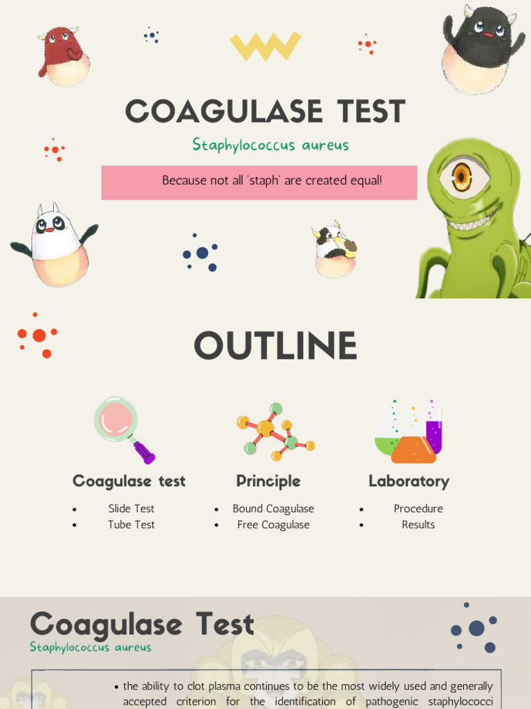 Coagulase Test | PDF | Staphylococcus | Blood