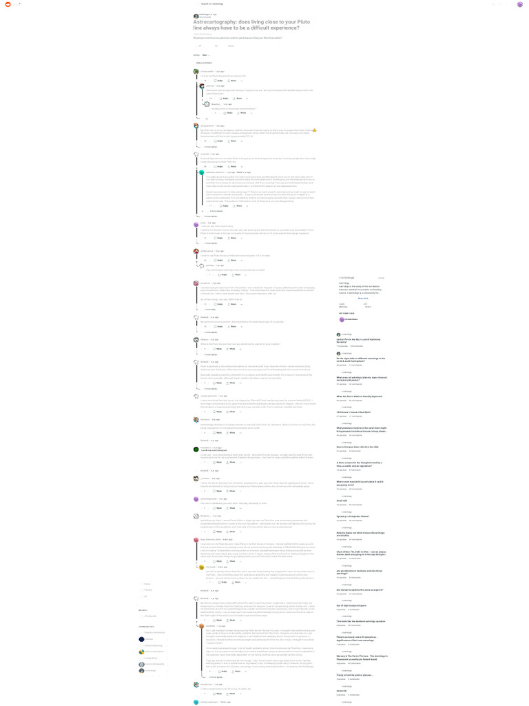 Astrocartography - Does Living Close To Your Pluto Line Always Have To ...