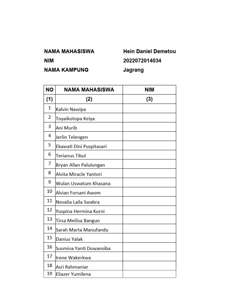 Form Penilaian PBL 2 | PDF