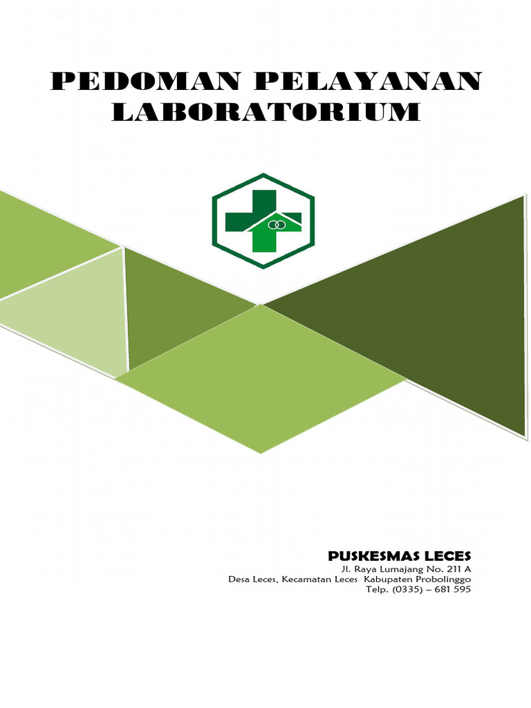 PEDOMAN PELAYANAN LABORATORIUM | PDF