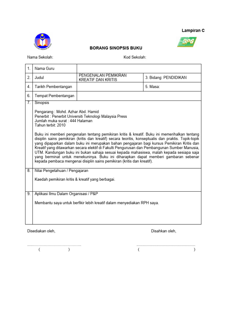 Buku Pengenalan Pemikiran Kreatif Dan Kritis | PDF