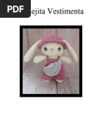 Liam Conejo Amigurumi Patron Gratis PDF | PDF | Amigurumi | Tejidos