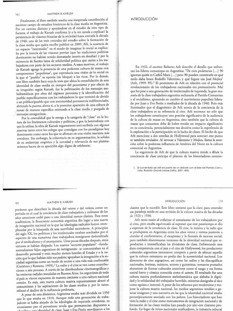 Karush Cultura de Clase PDF 10 21 Introduccion | PDF