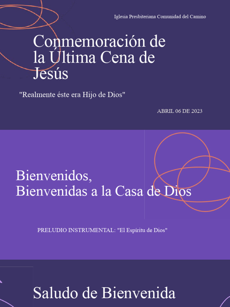 Conmemoración de la Última Cena | PDF | eucaristía | Cristo (título)