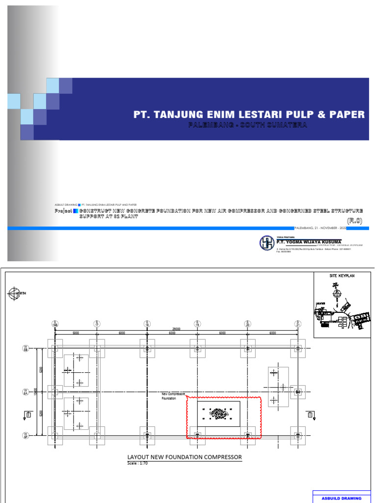 Air Compressor Foundation Construction | PDF | Civil Engineering ...