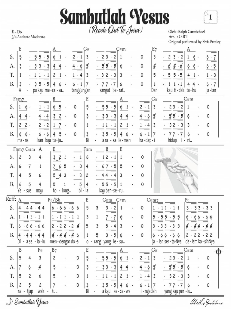 Sambutlah Yesus (Print) | PDF