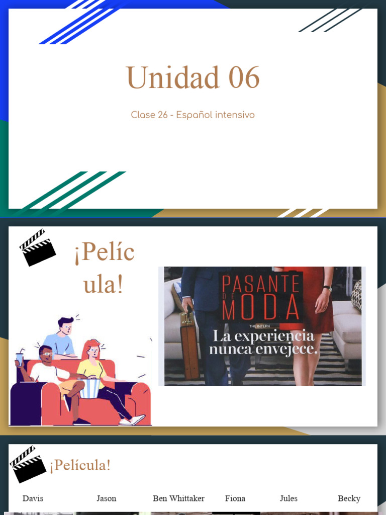 Clase 26 - Español Intensivo | PDF