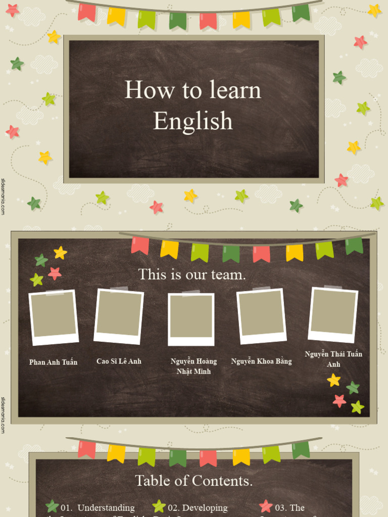 Joyful Chalkboard SlidesMania | PDF