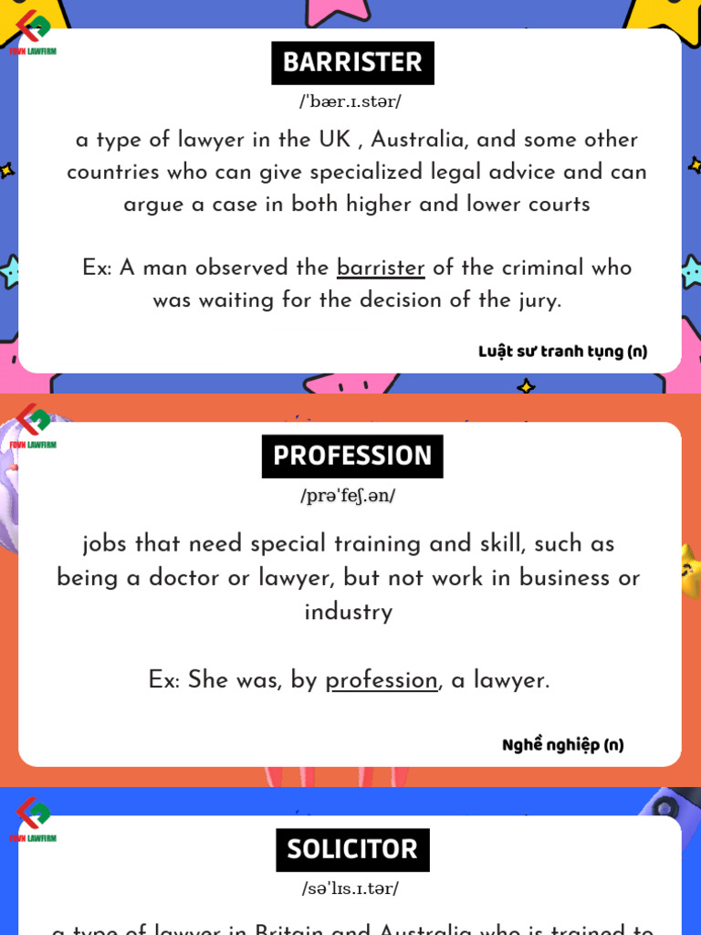 Vocab Barristers | PDF | Lawyer | Barrister