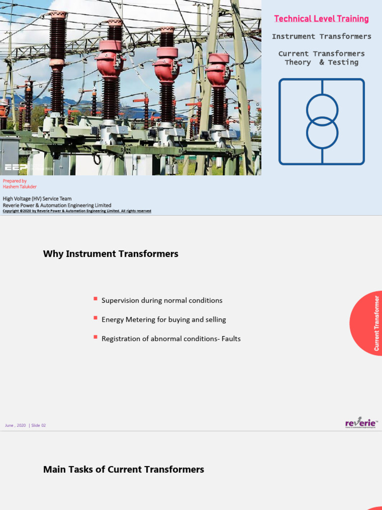 Current Transformers | PDF | Transformer | Electronic Engineering