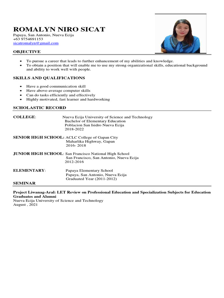 Romalyn Sicat | PDF | Cognitive Science | Behavior Modification