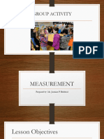 Measurements Grade 7 Lesson | PDF