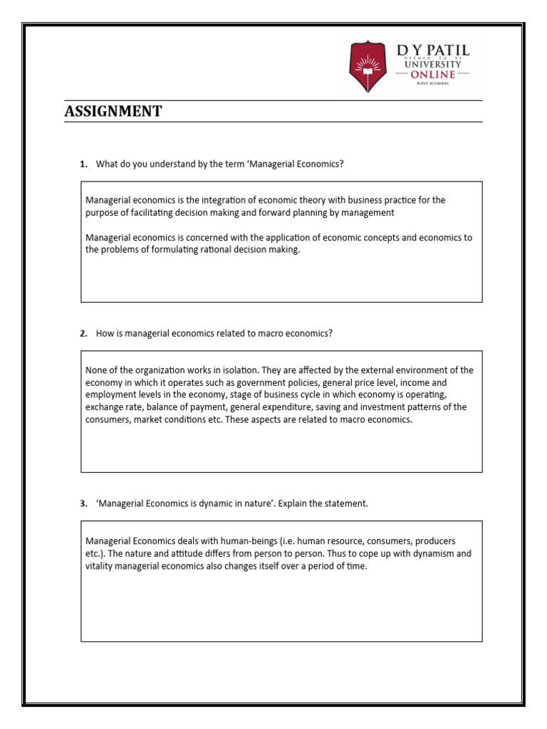 Module 1 Assignment | PDF | Economics | Market (Economics)