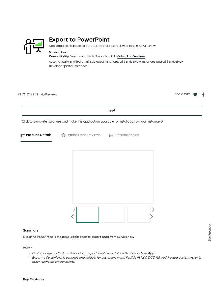 ServiceNow Store | PDF | Application Software | Microsoft Power Point