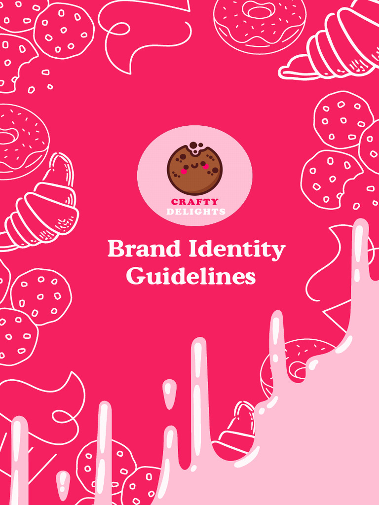 Crafty Delights Brand Identity (Gerald Mojica) | PDF | Typefaces | Logos