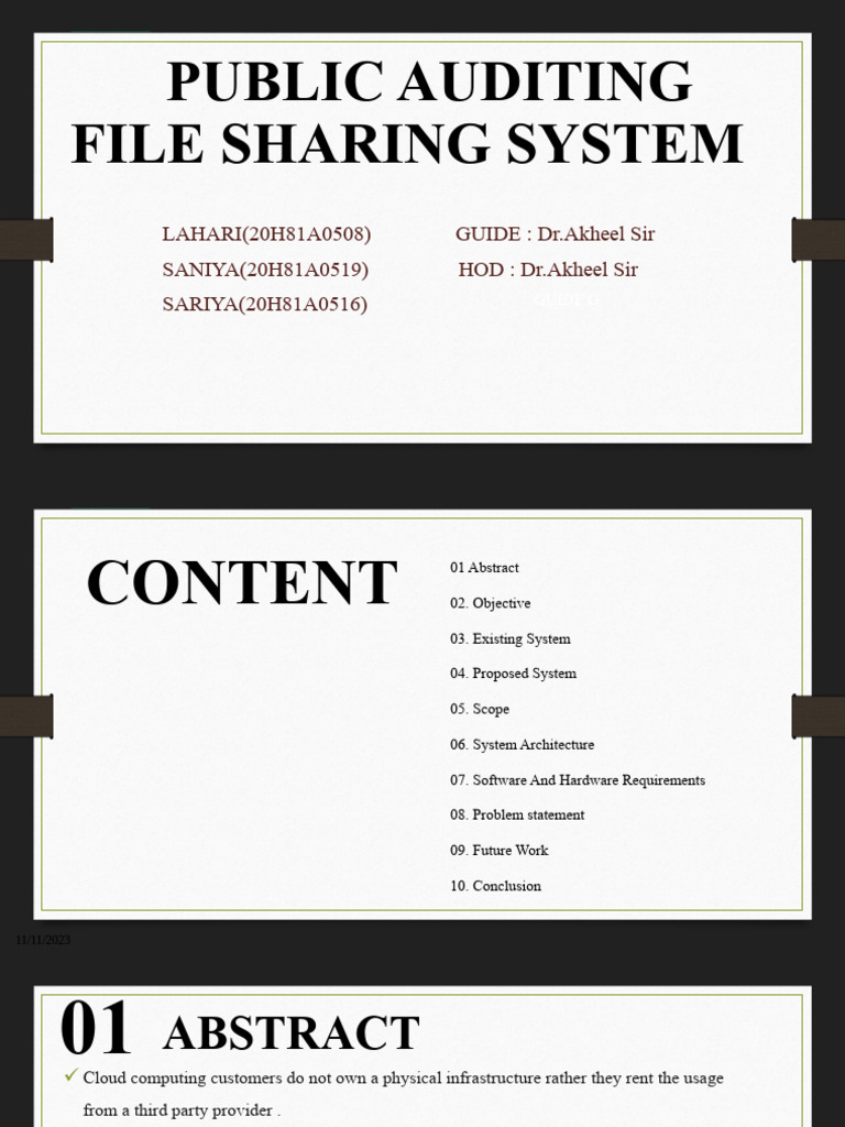 Public Auditing | PDF | Cloud Computing | Computing