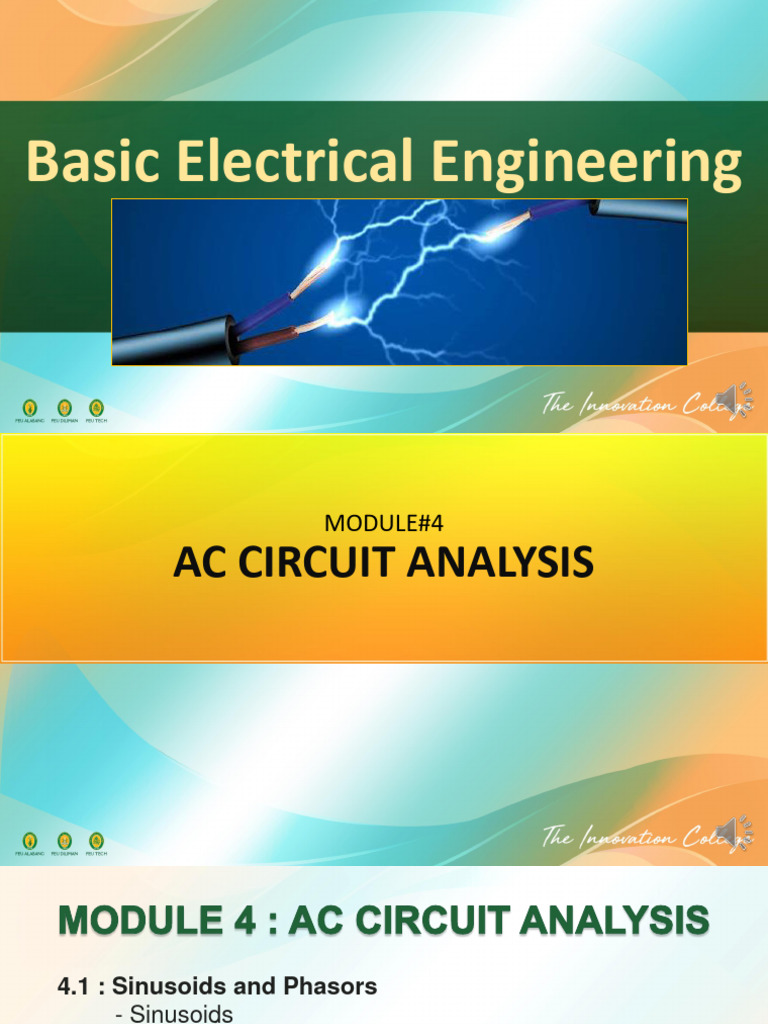 02 AC Circuit Analysis | PDF | Electrical Impedance | Waves