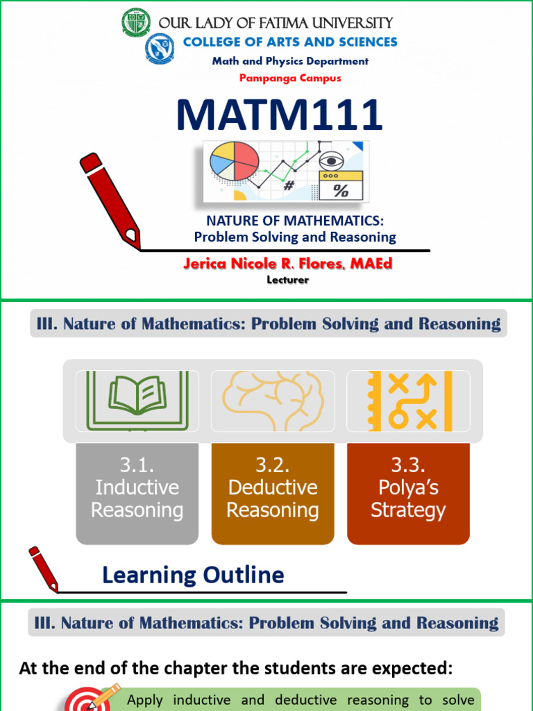 Problem Solving | PDF | Inductive Reasoning | Reason