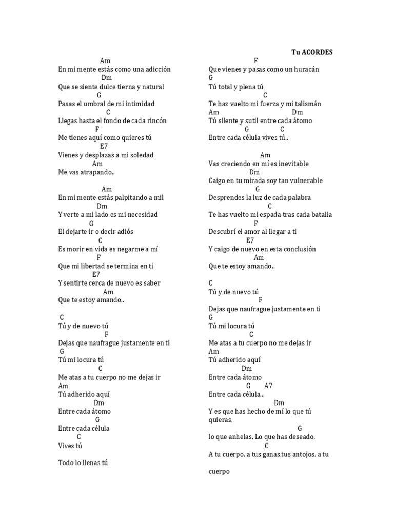 acordes | PDF