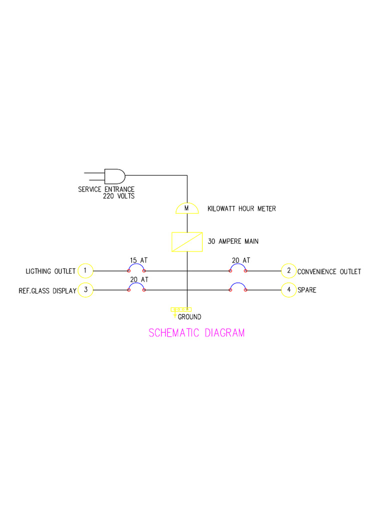 Schematic Diagram | PDF