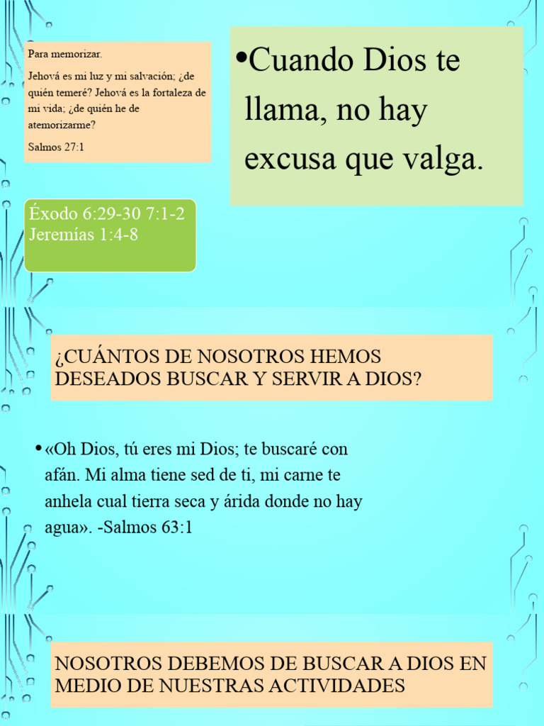 Excusas Para Servir A Dios Pdf Moisés Creencia Religiosa Y Doctrina