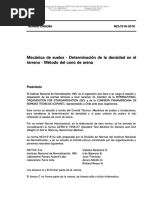 Ensayo CBR Explicado (NCH 1852 Of.81) | PDF