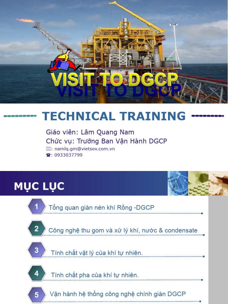 Tổng Quan Công Nghệ Giàn Nén Khí Mỏ Rông (Drcp) -Vsp | PDF