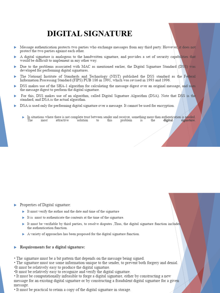 Unit-4 (Digital Signature) | PDF | Public Key Cryptography | Key (Cryptography)