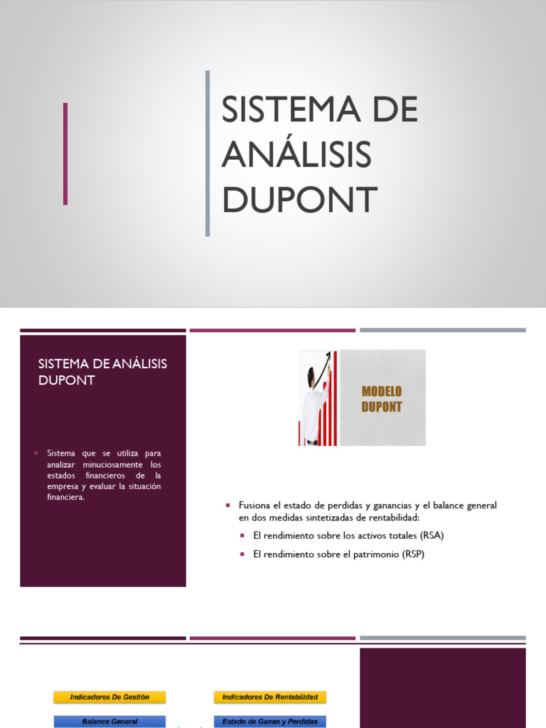 AnÃ¡lisis Dupont | PDF | Rentabilidad sobre recursos propios | Business