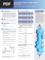 Physics Diffraction Grating Guide | PDF | Diffraction | Wavelength