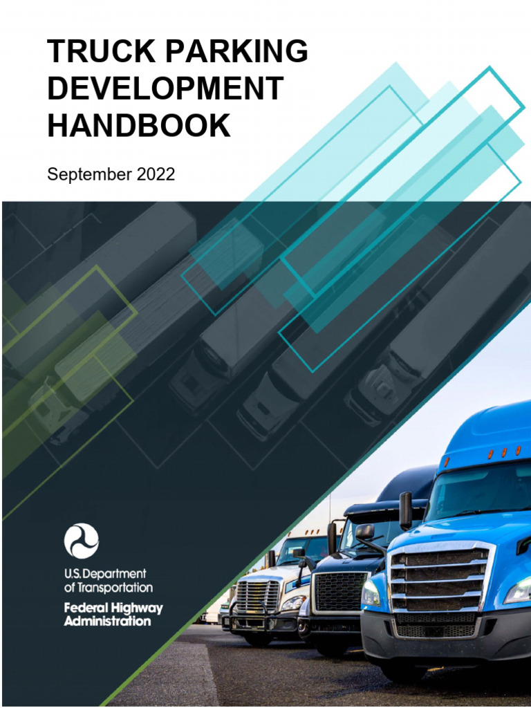 Truck Parking Development Handbook | PDF | Parking | Truck Driver