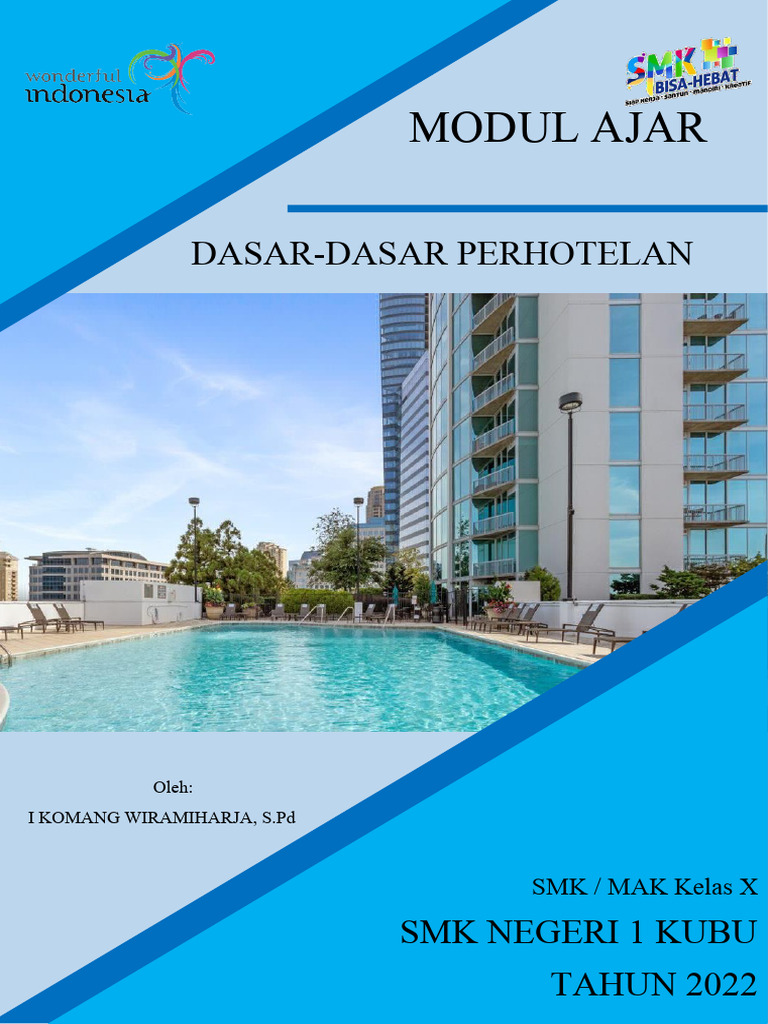 Modul Ajar 2_Dasar-dasar perhotelan | PDF