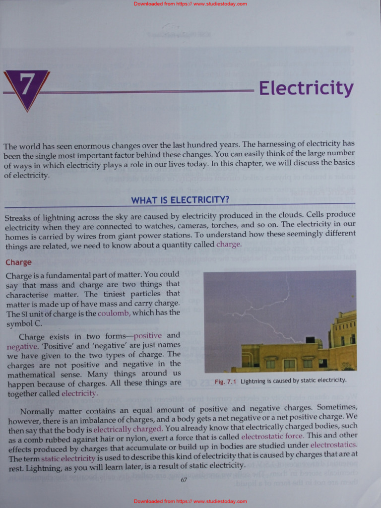 ICSE Class 7 Physics Textbook PDF | PDF | Career & Growth | Foreign ...