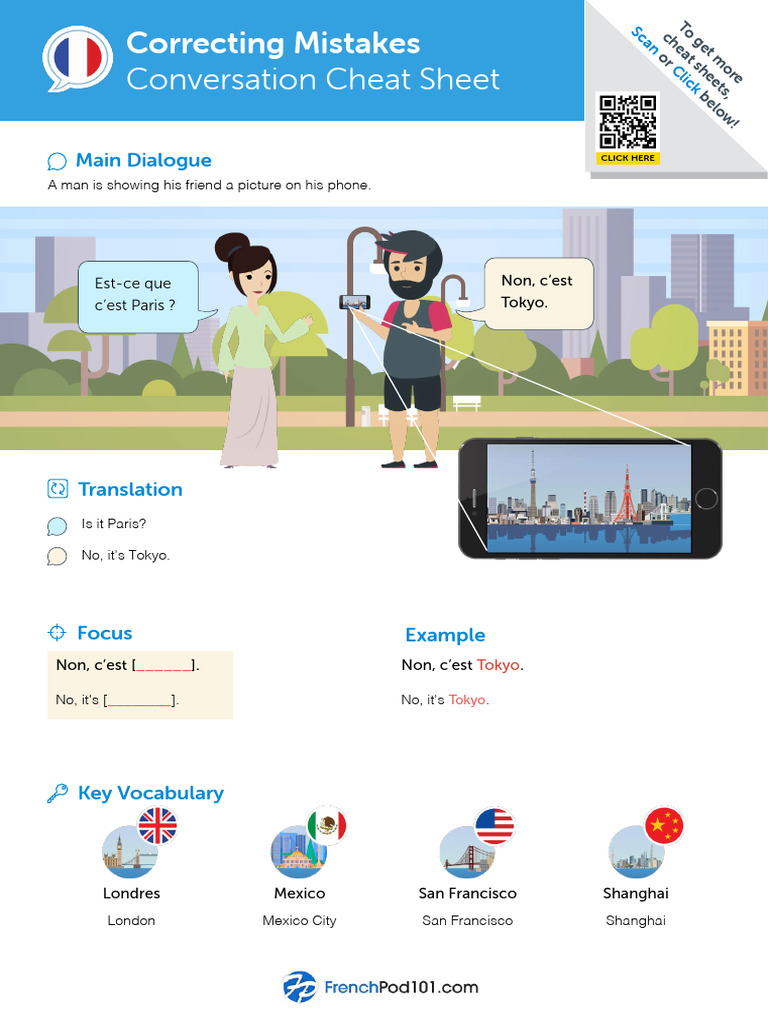 French Correcting Mistakes | PDF | Linguistics