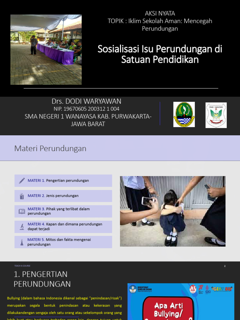 Aksi Nyata Perundungan | PDF