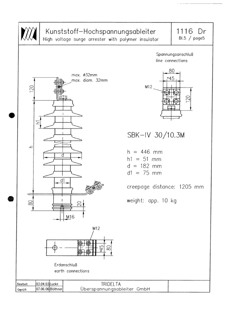 33kV Surge Arrestor | PDF